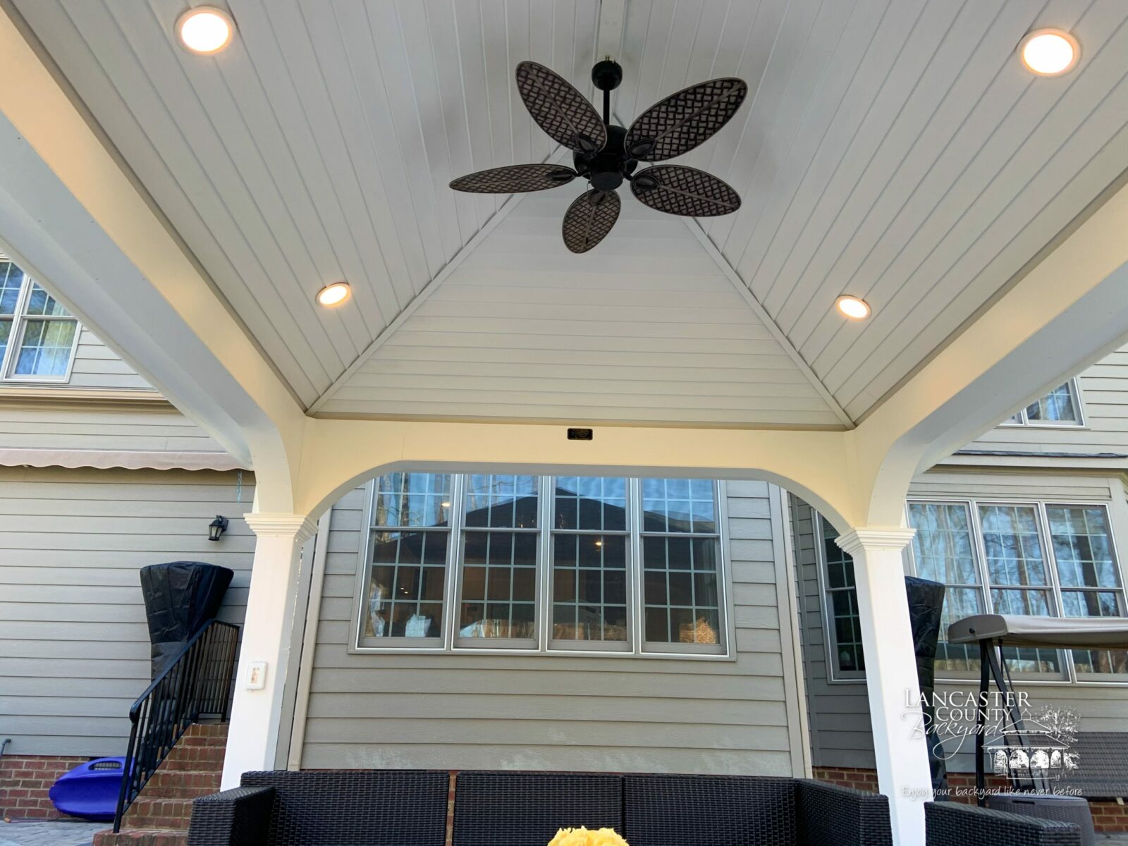 12x14 Montford Vinyl Pavilion | Lancaster County Backyard